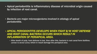 Endodontic Microbiology | PDF