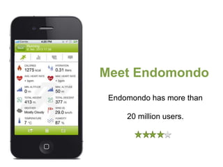 Endomondo Redesign Presentation | PPT