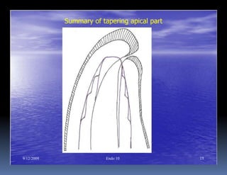 Endo note 10 preparation of straight canal | PPTX