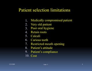 Endo note 5 examination | PPTX