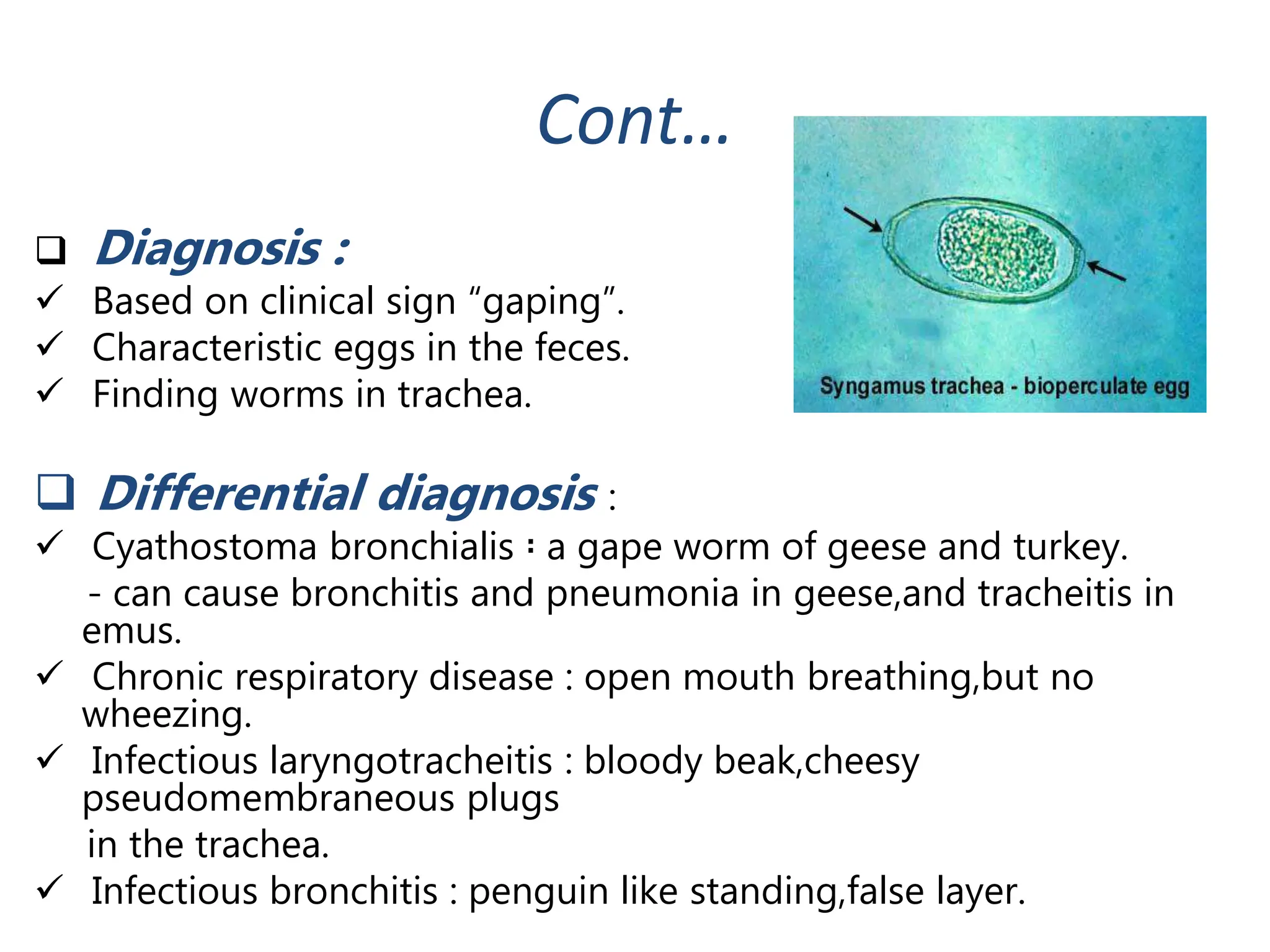 Endoparasite of poultry: Helminth and its effect | PPTX