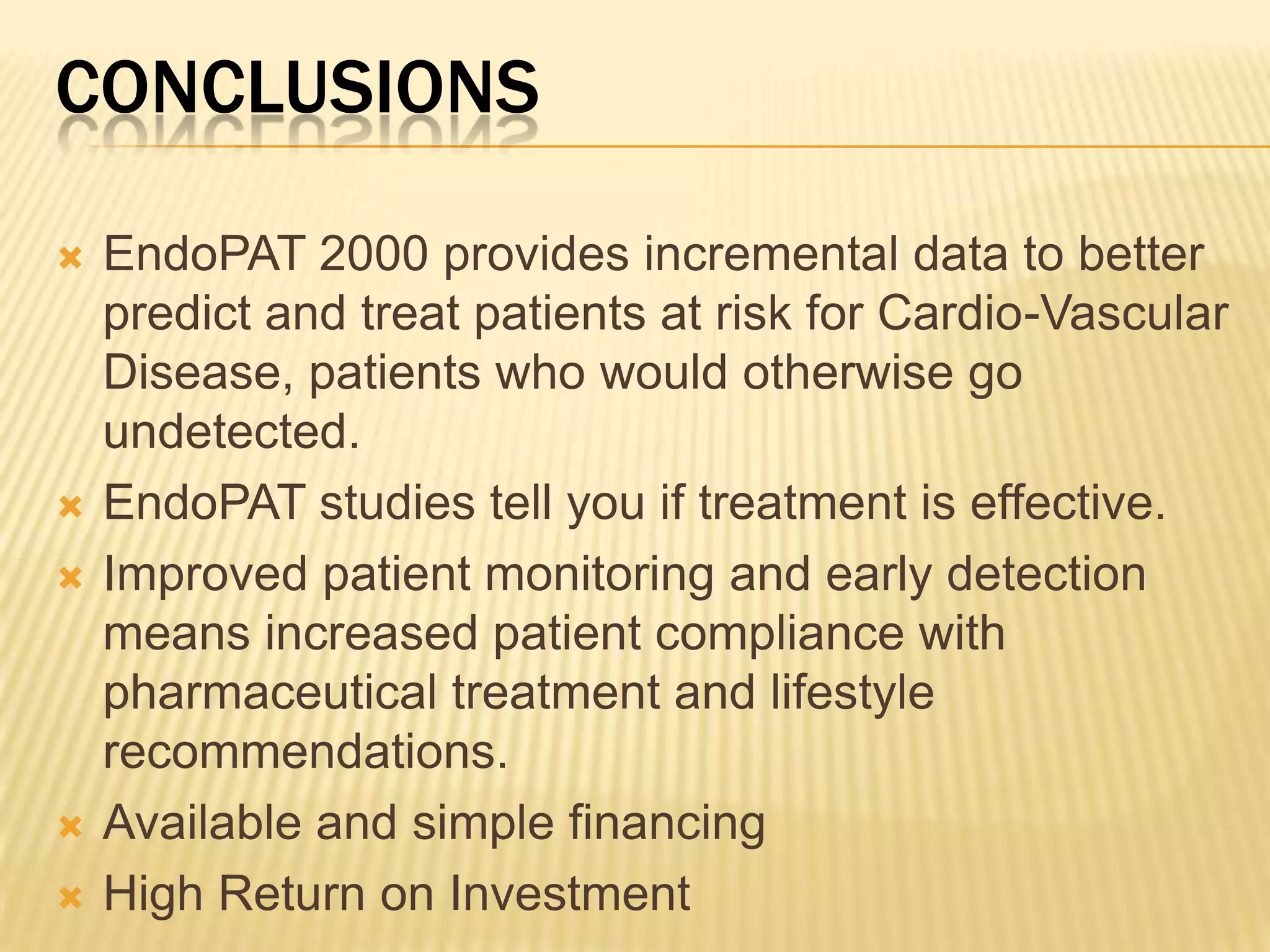 Endo Pat2000 Sales Presentation | PPTX