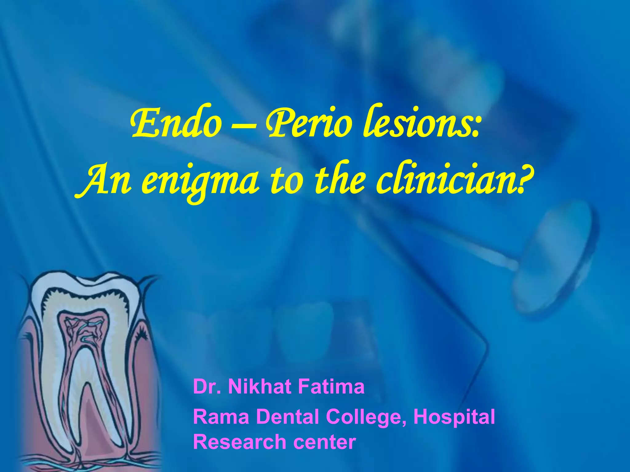 Endo – Perio lesions.ppt