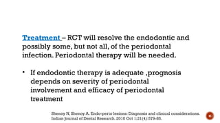 ENDO PERIO LESIONS WITH DIFFERENT CLINICAL CASES | PPTX