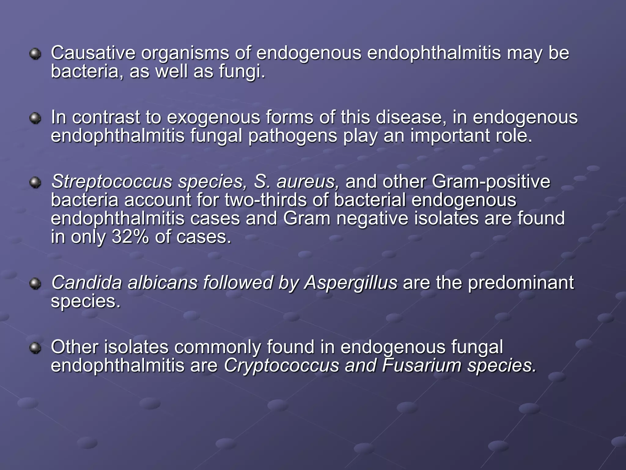 Endophthalmitis | PPTX