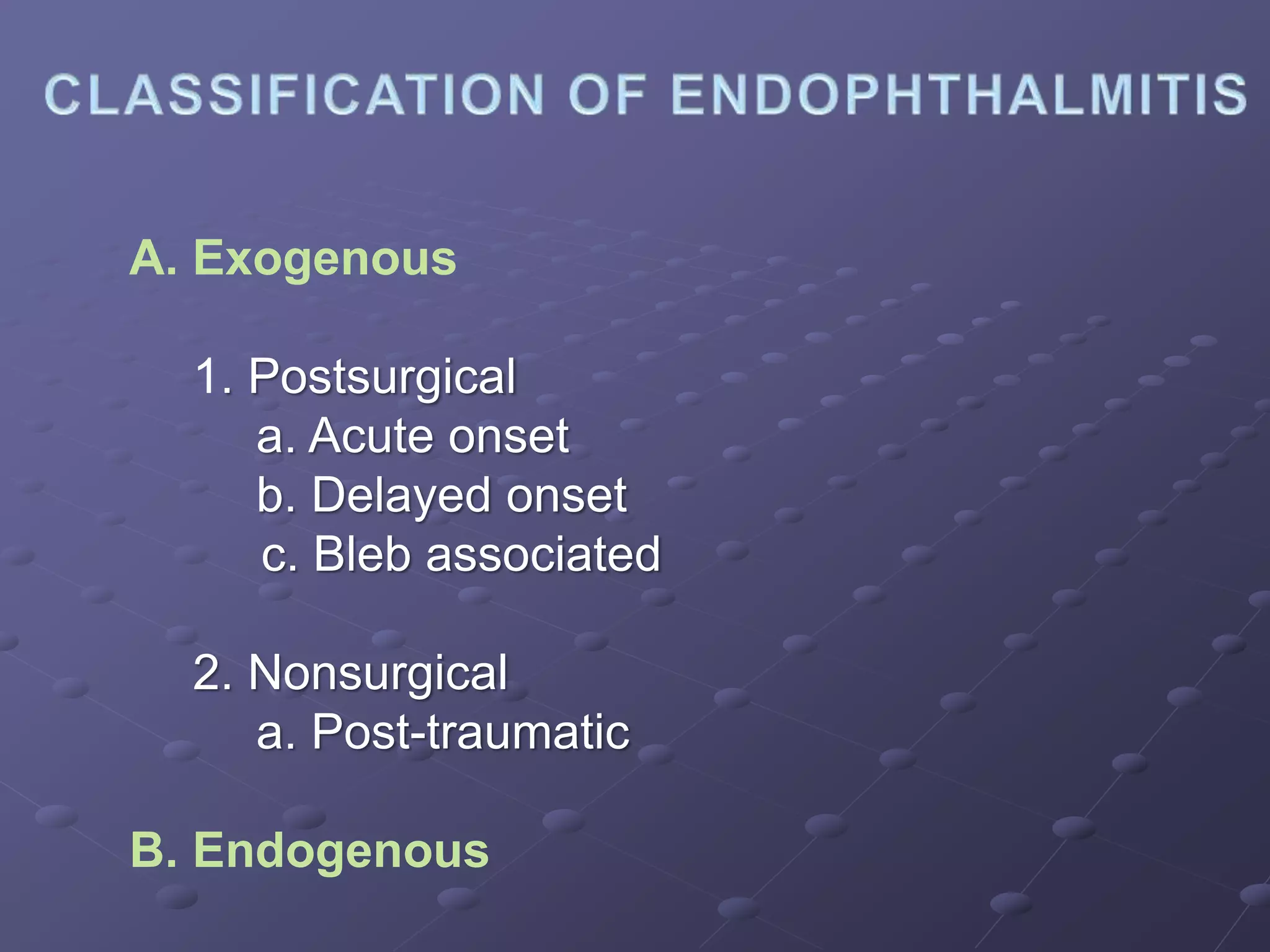 Endophthalmitis | PPTX