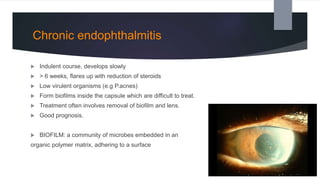 Endophthalmitis prevention | PPT