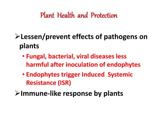 endophyte.pptx | Agriculture | Industries