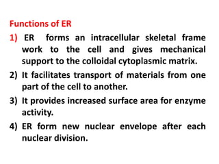 ENDOPLASMIC RETICULUM SMG | PPT