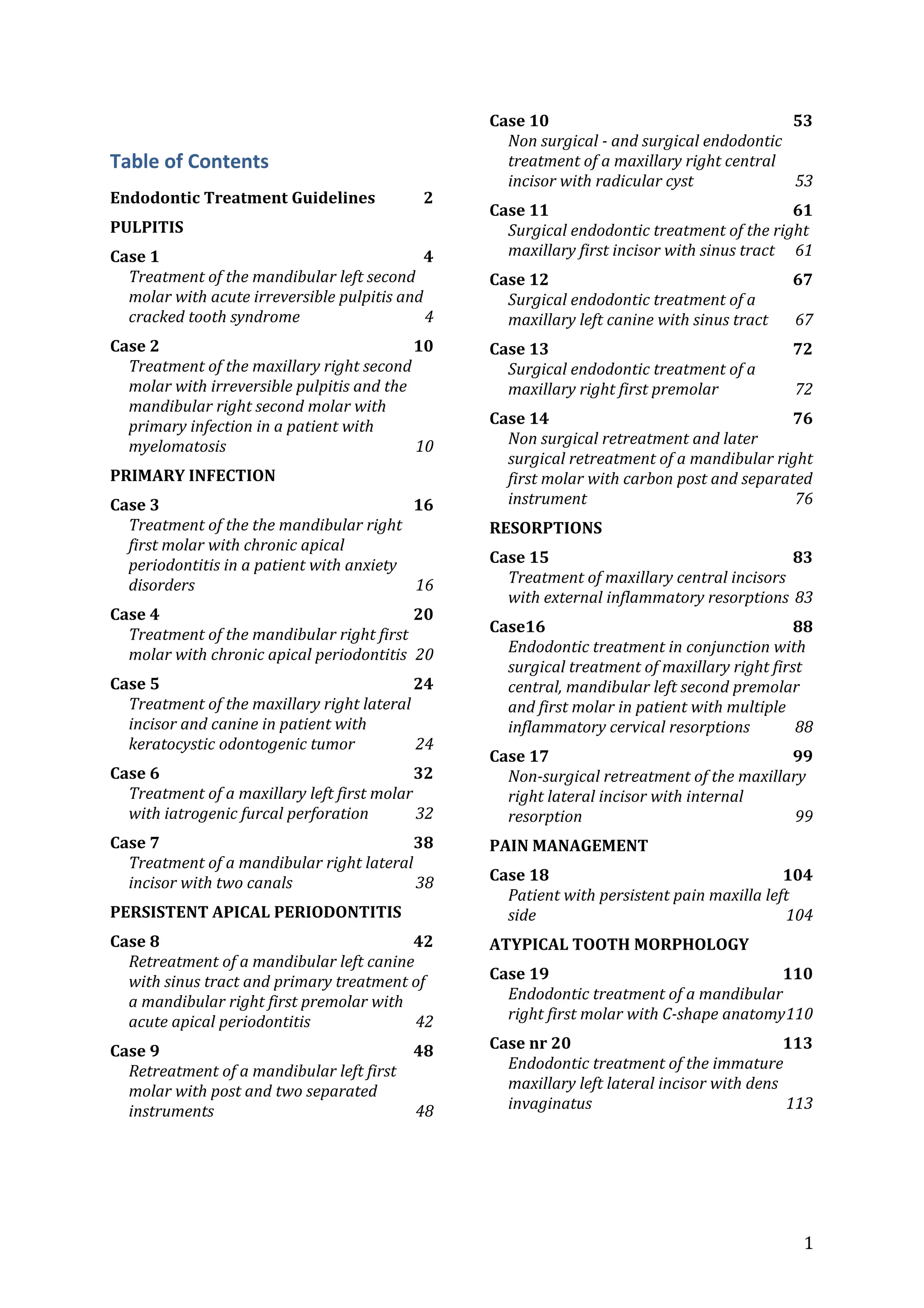 Endo protocols | PDF