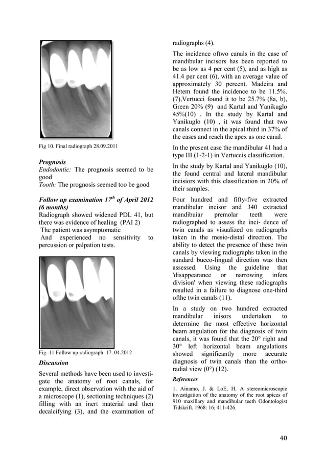 Endo protocols | PDF | Dental Health | Diseases and Conditions