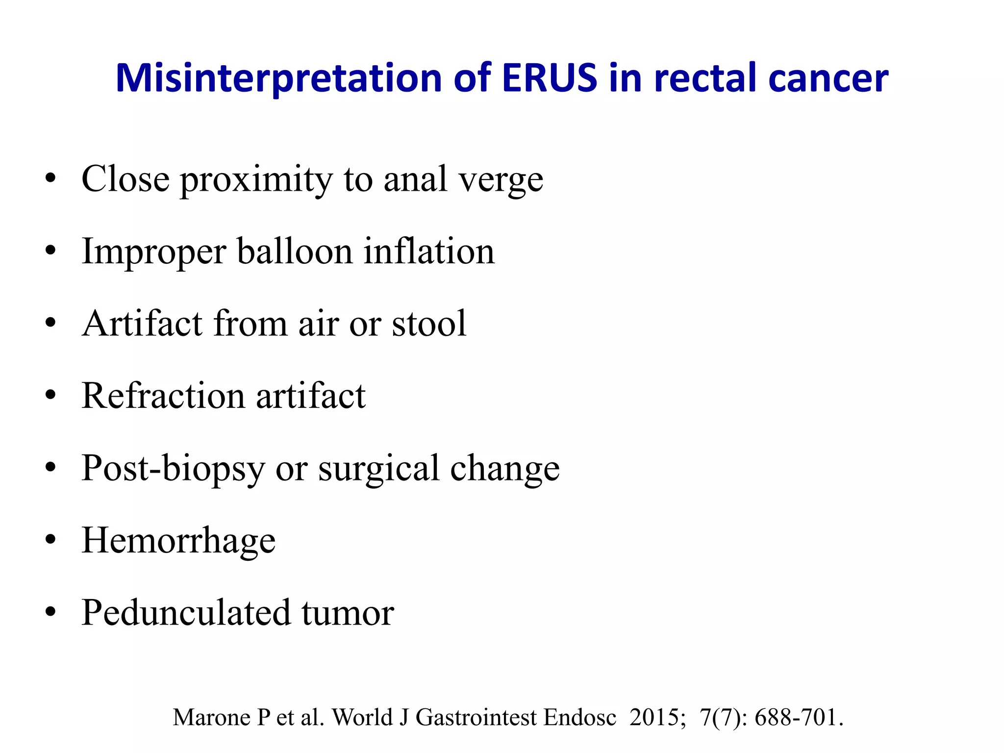 Endorectal ultrasound in rectal diseases | PPTX