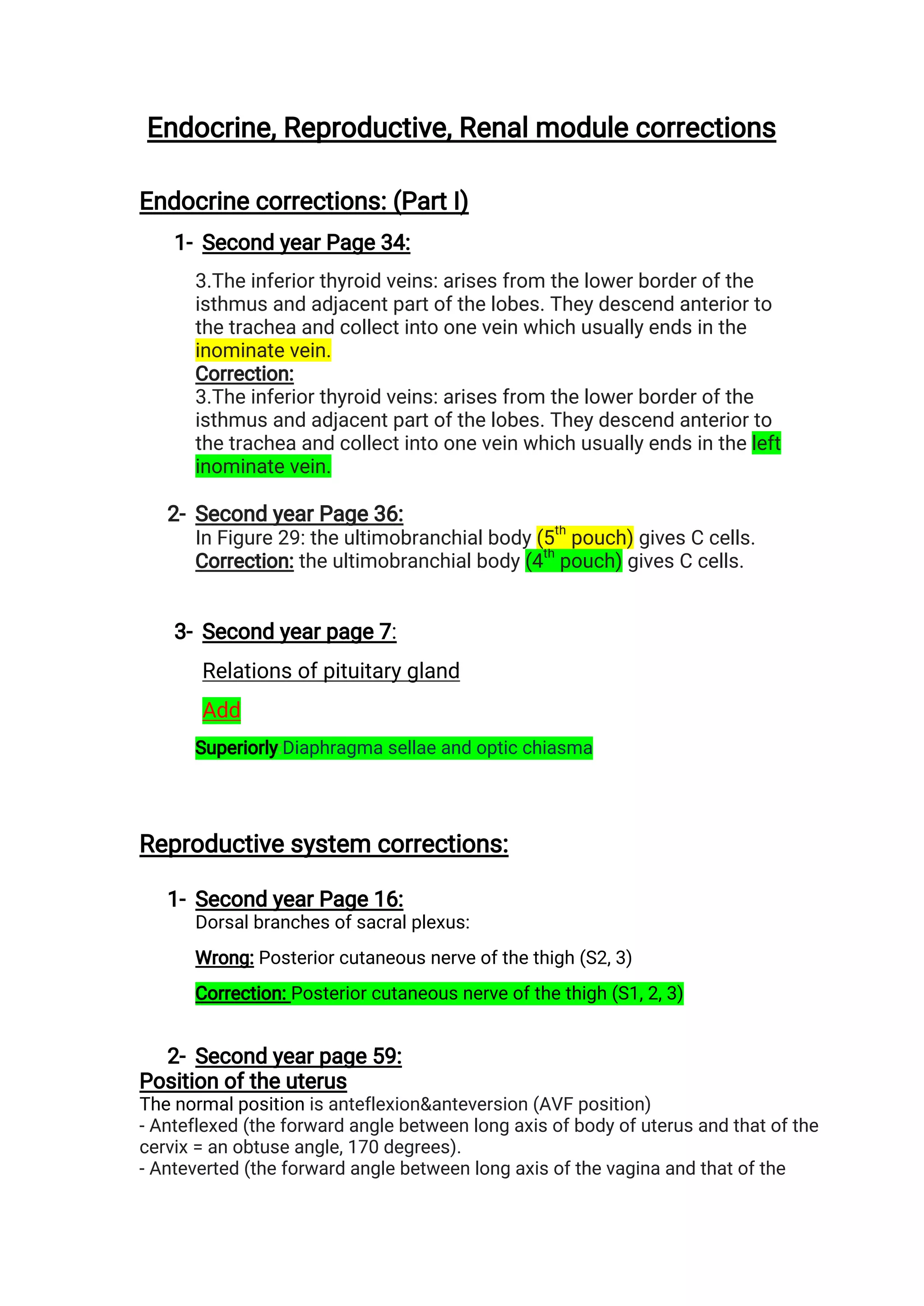 Endo, renal, reproductive_module | PDF
