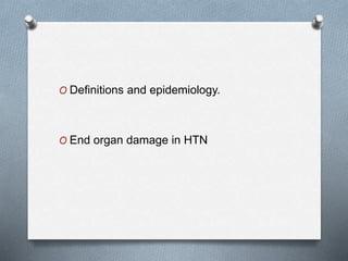End Organ Damage In HypertensionDARB.pptx