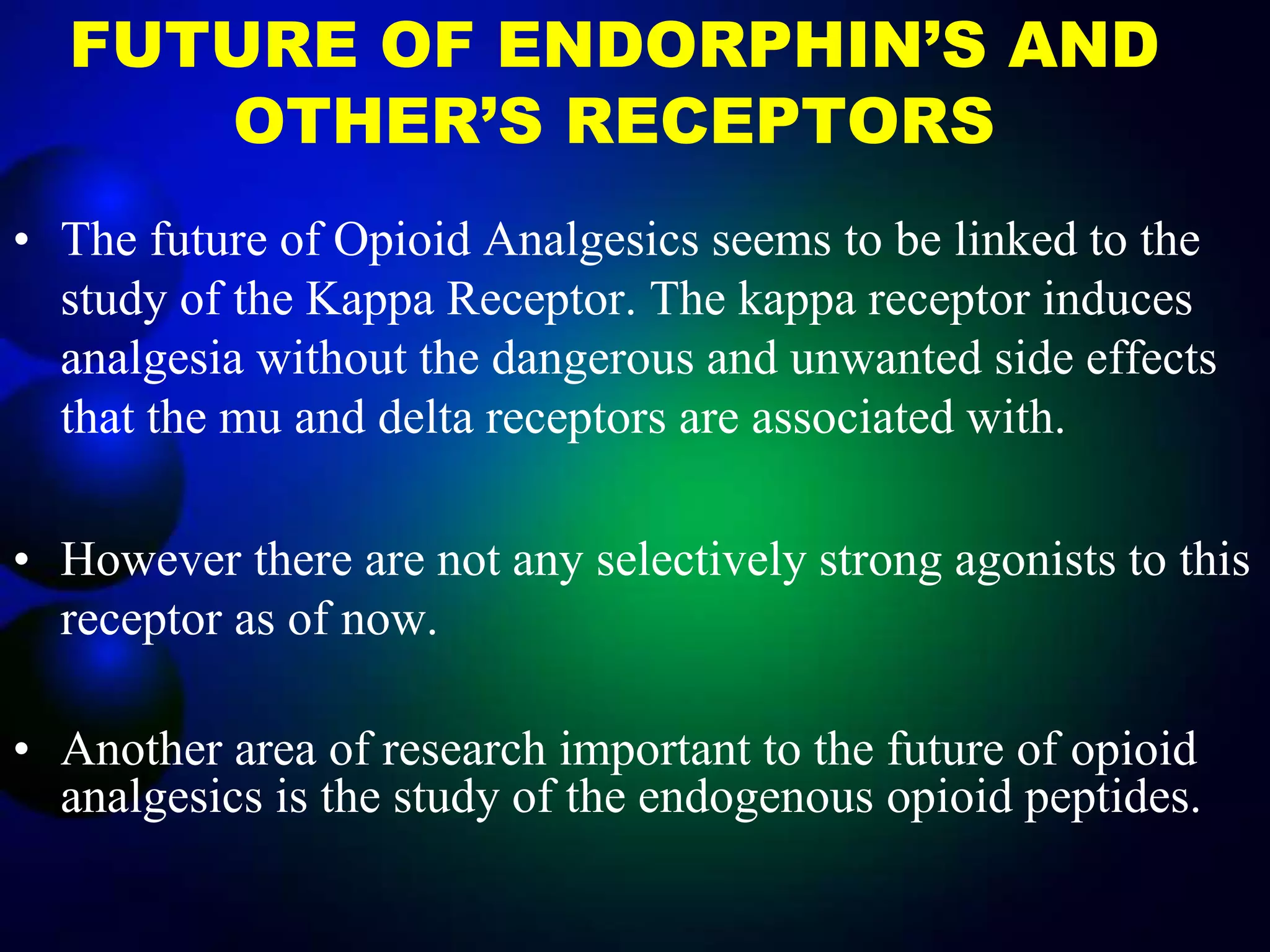 presentation on Endorphin hormone | PPTX