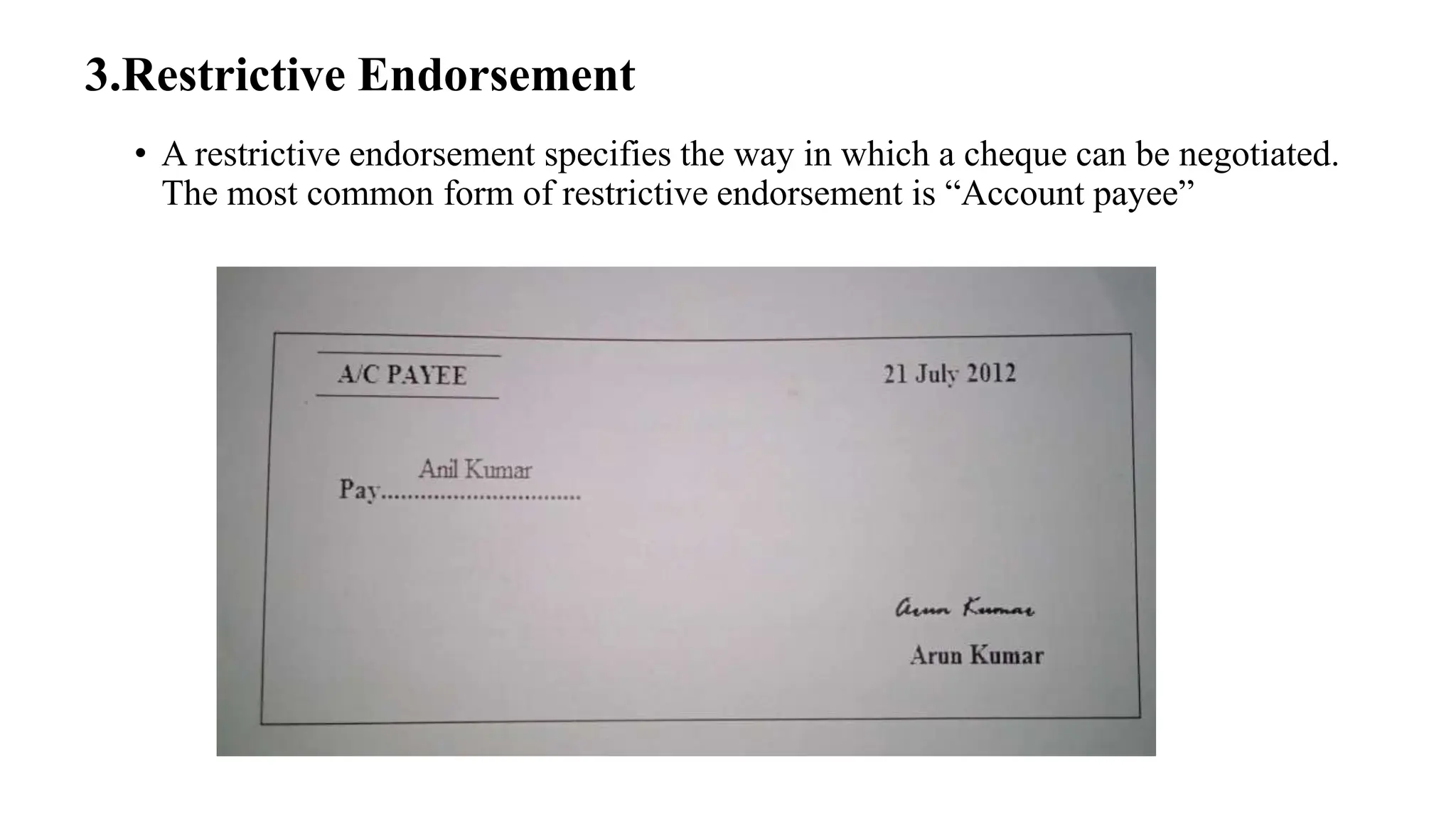 ENDORSEMENT KINDS OF ENDORSEMENT PAVITHRA.pptx