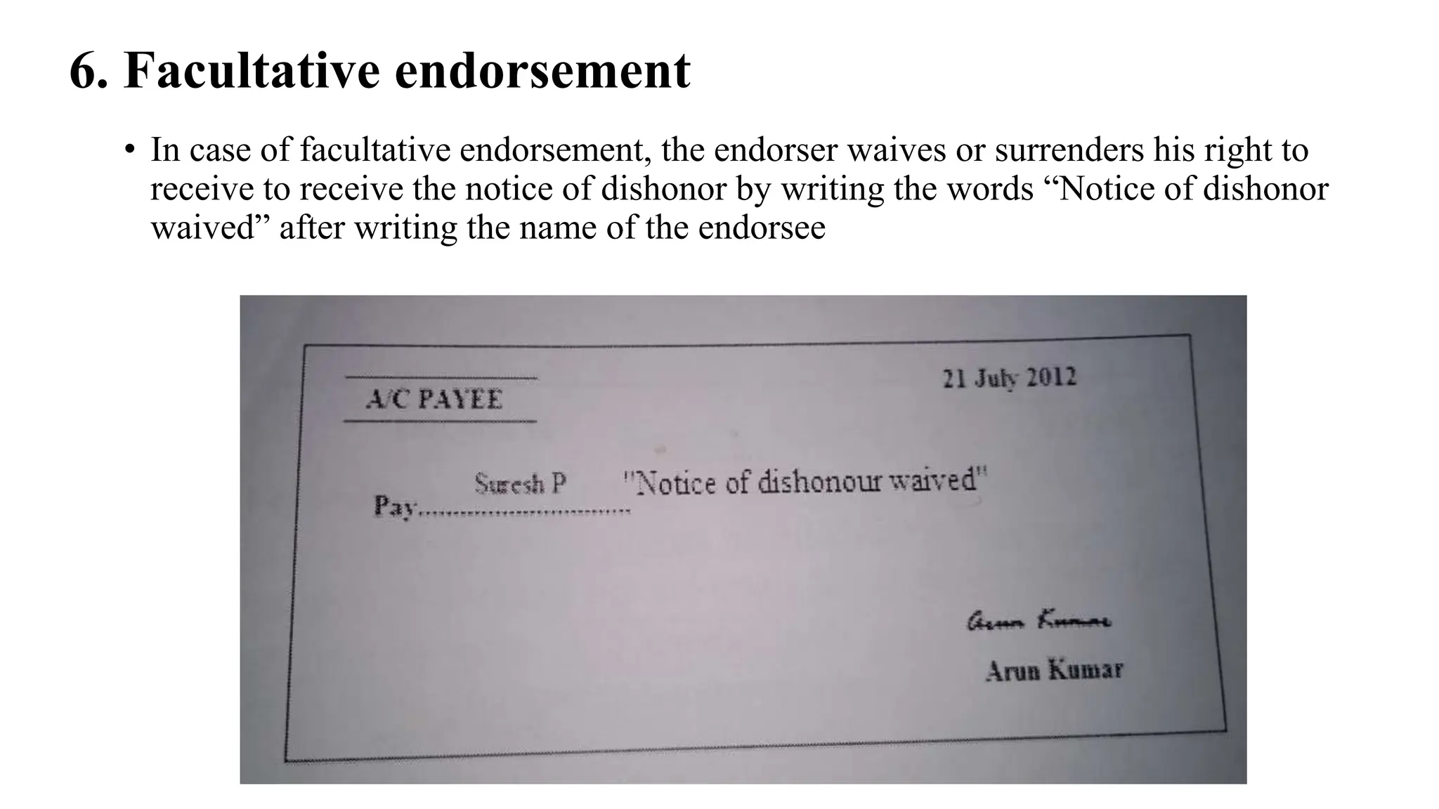 ENDORSEMENT KINDS OF ENDORSEMENT PAVITHRA.pptx