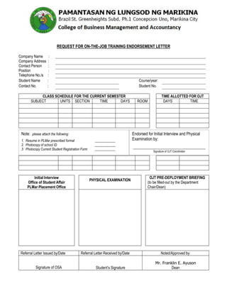 Endorsementletter2013 | DOCX | Resume Writing and Advice | Job Search