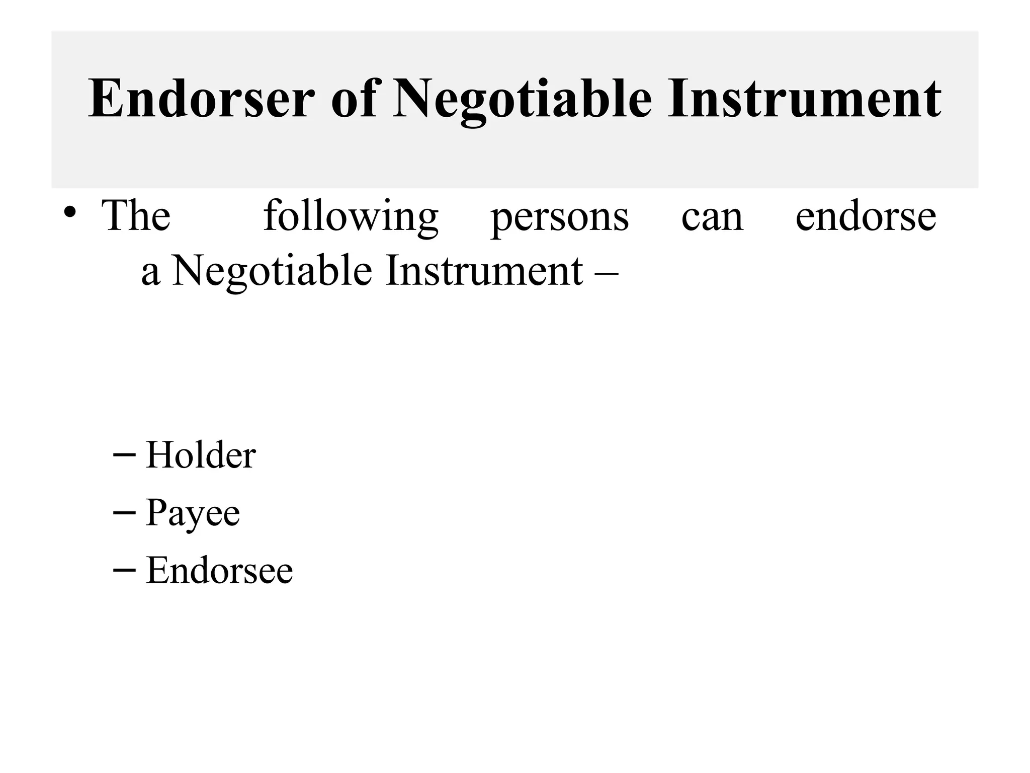 endorsement of negotiable instrument.pptx