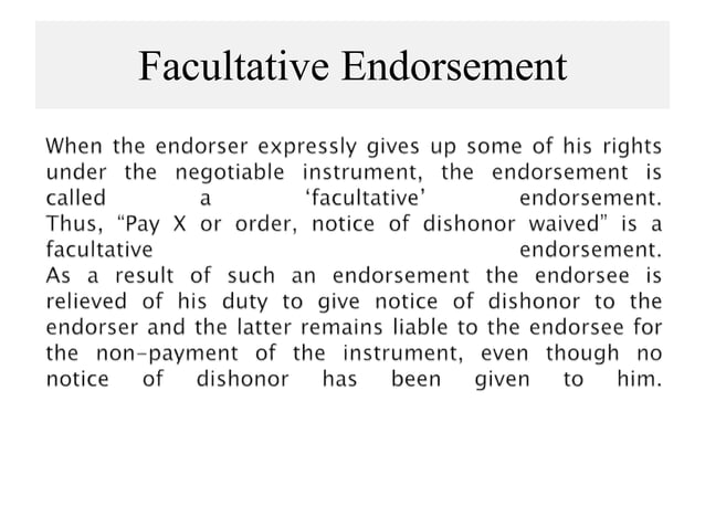 endorsement of negotiable instrument.pptx