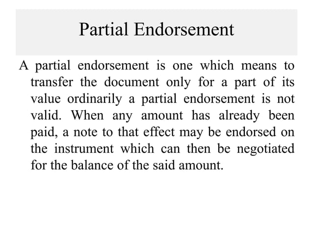 endorsement of negotiable instrument.pptx