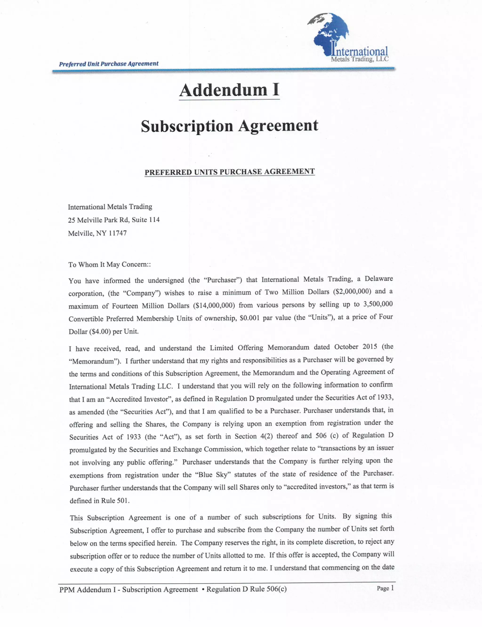 Endorsement pages & payment instructions | PDF