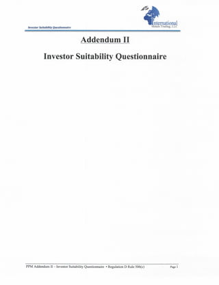 Endorsement pages & payment instructions | PDF