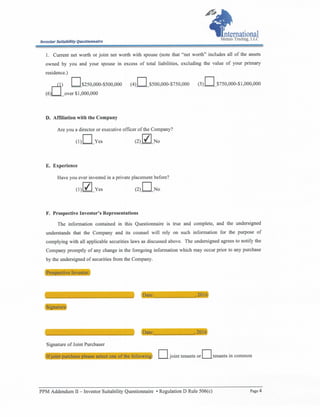 Endorsement pages & payment instructions | PDF
