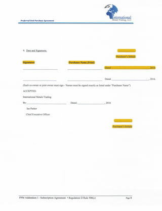 Endorsement pages & payment instructions | PDF