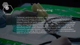 Endoscope cleaning | PPTX