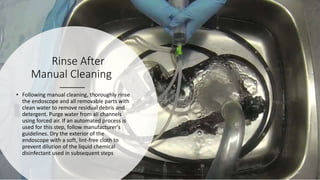 Endoscope cleaning | PPTX