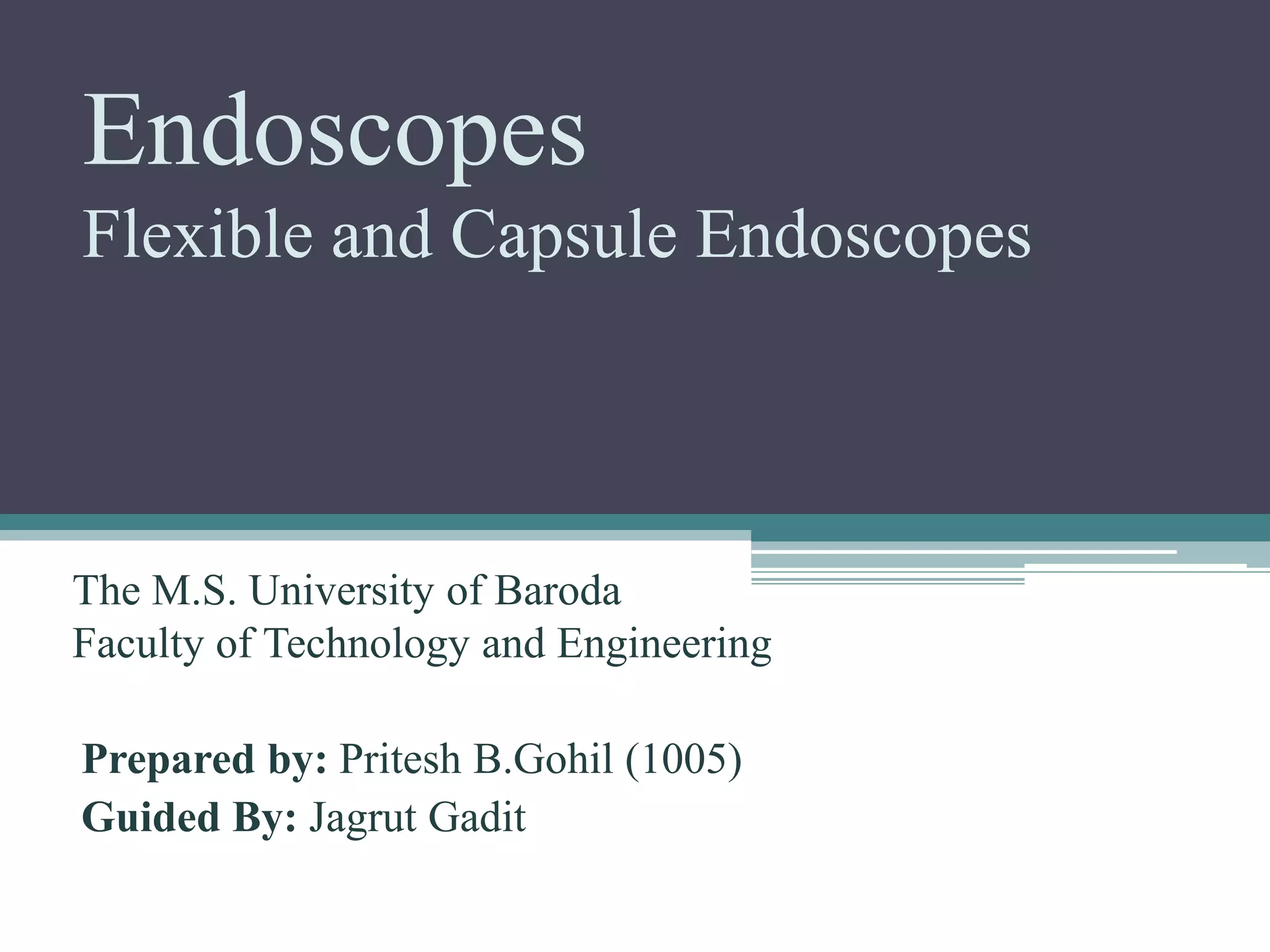 Endoscopes - Biomedical Engineering | PDF