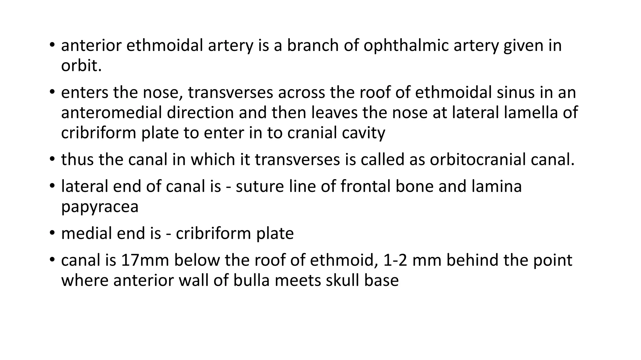 Endoscopic anatomy of ethmoid bone | PDF
