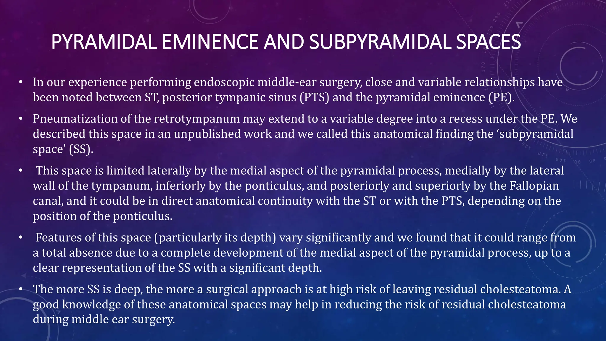 Endoscopic anatomy of middle ear.jshpptx | PPTX
