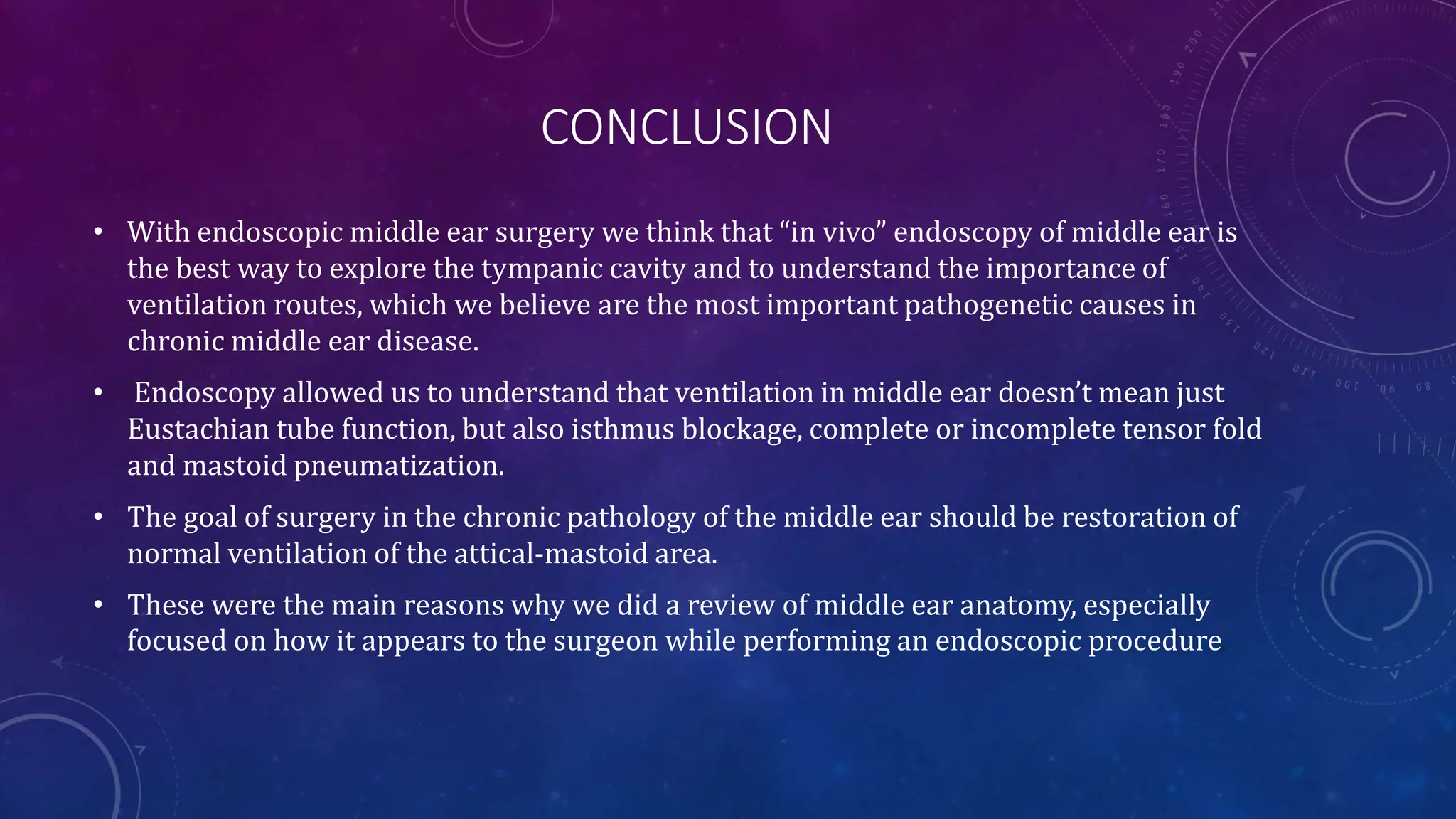 Endoscopic anatomy of middle ear.jshpptx | PPTX