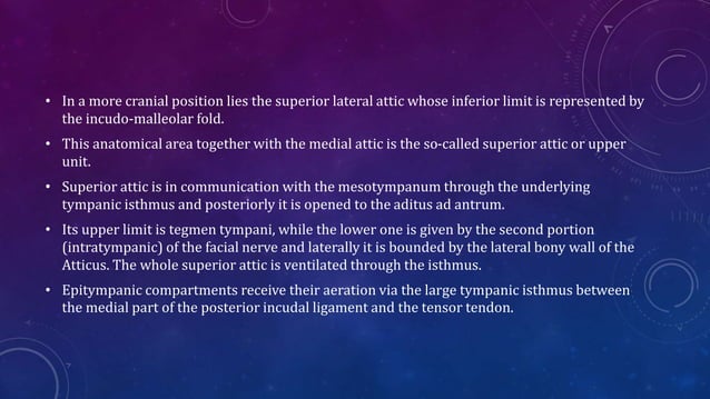 Endoscopic anatomy of middle ear.jshpptx | PPTX
