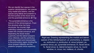 Endoscopic anatomy of middle ear.jshpptx | PPTX