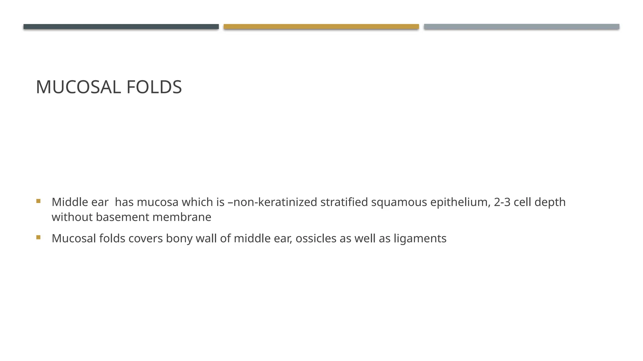 ENDOSCOPIC ANATOMY OF MIDDLE EAR CLEFT AND MUCOSAL FOLDS.pptx
