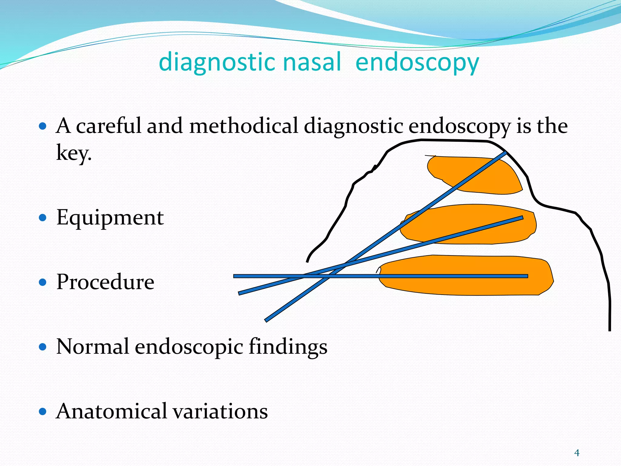 Endoscopic anatomy of nose ,paranasal sinus and anterior skull base | PPTX