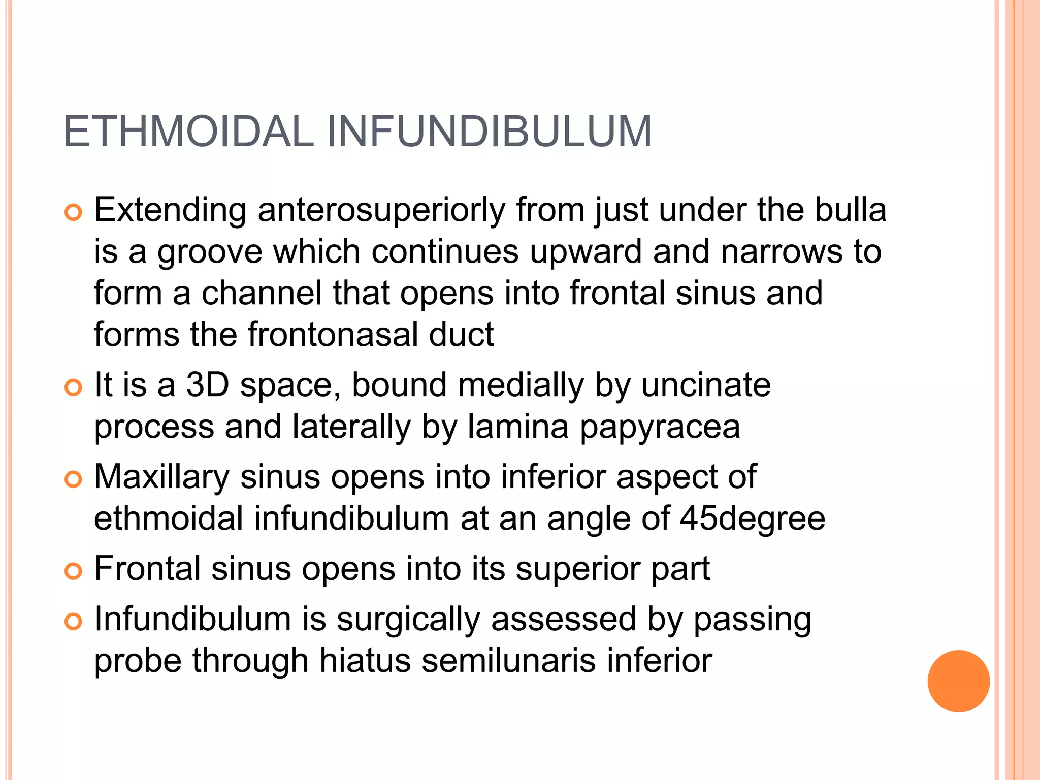 Endoscopic anatomy of Nose, PNS and anterior skull base | PPTX