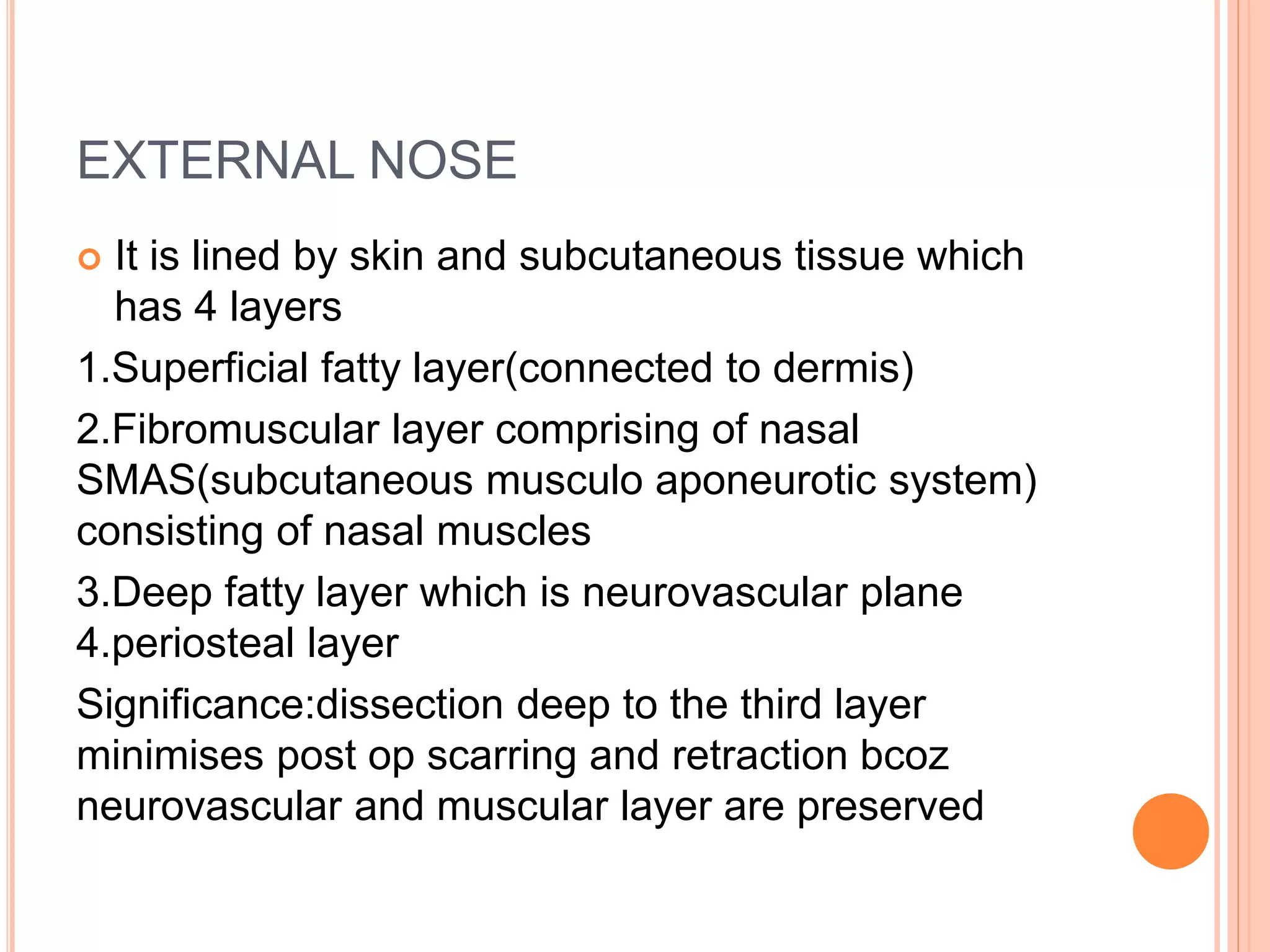 Endoscopic anatomy of Nose, PNS and anterior skull base | PPTX