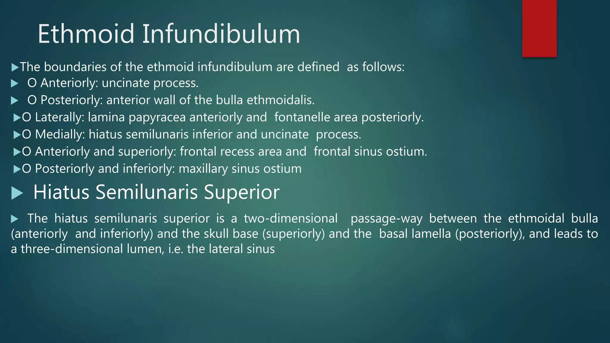 Endoscopic anatomy of paranasal sinuses | PPTX