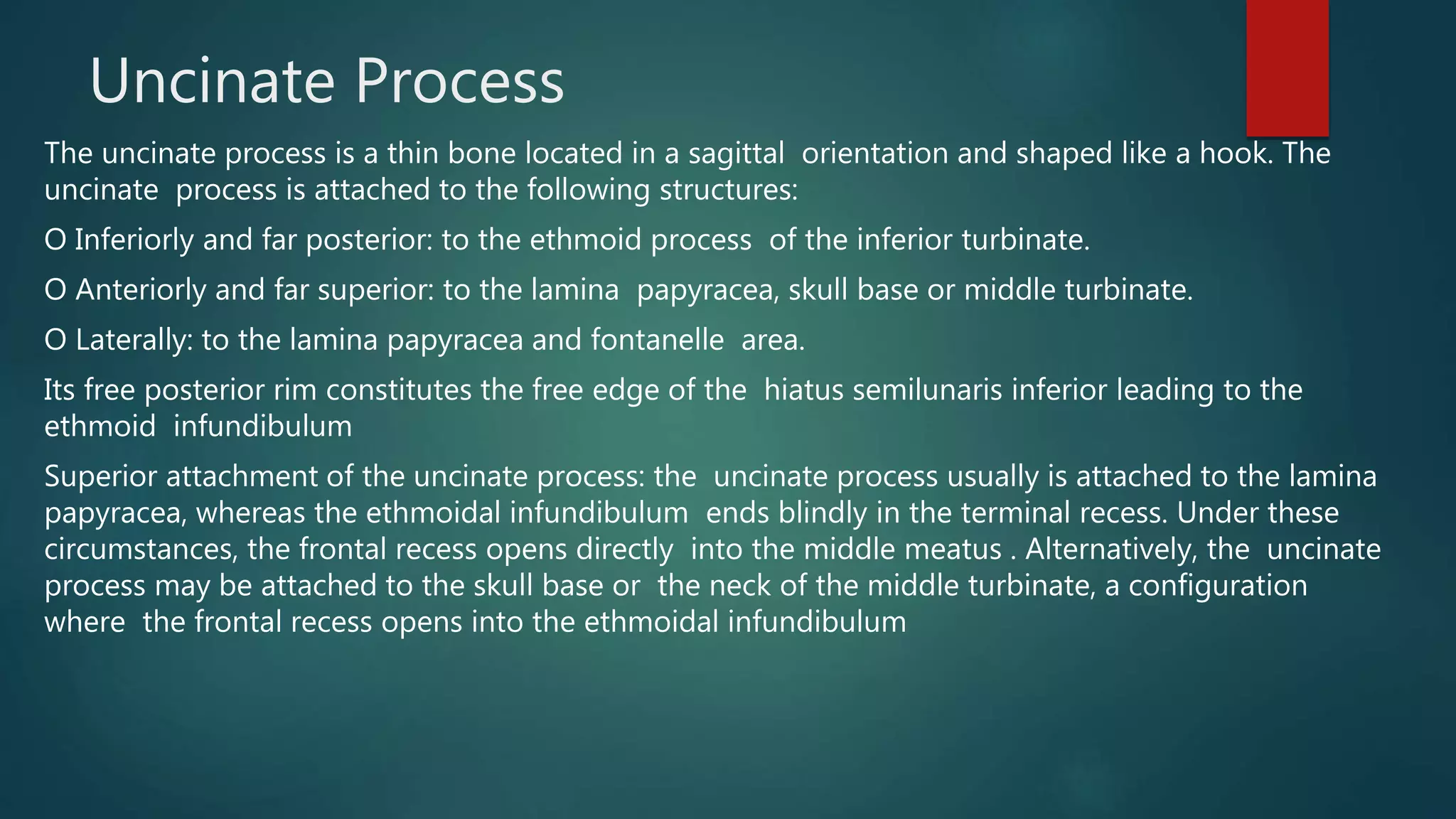 Endoscopic anatomy of paranasal sinuses | PPTX