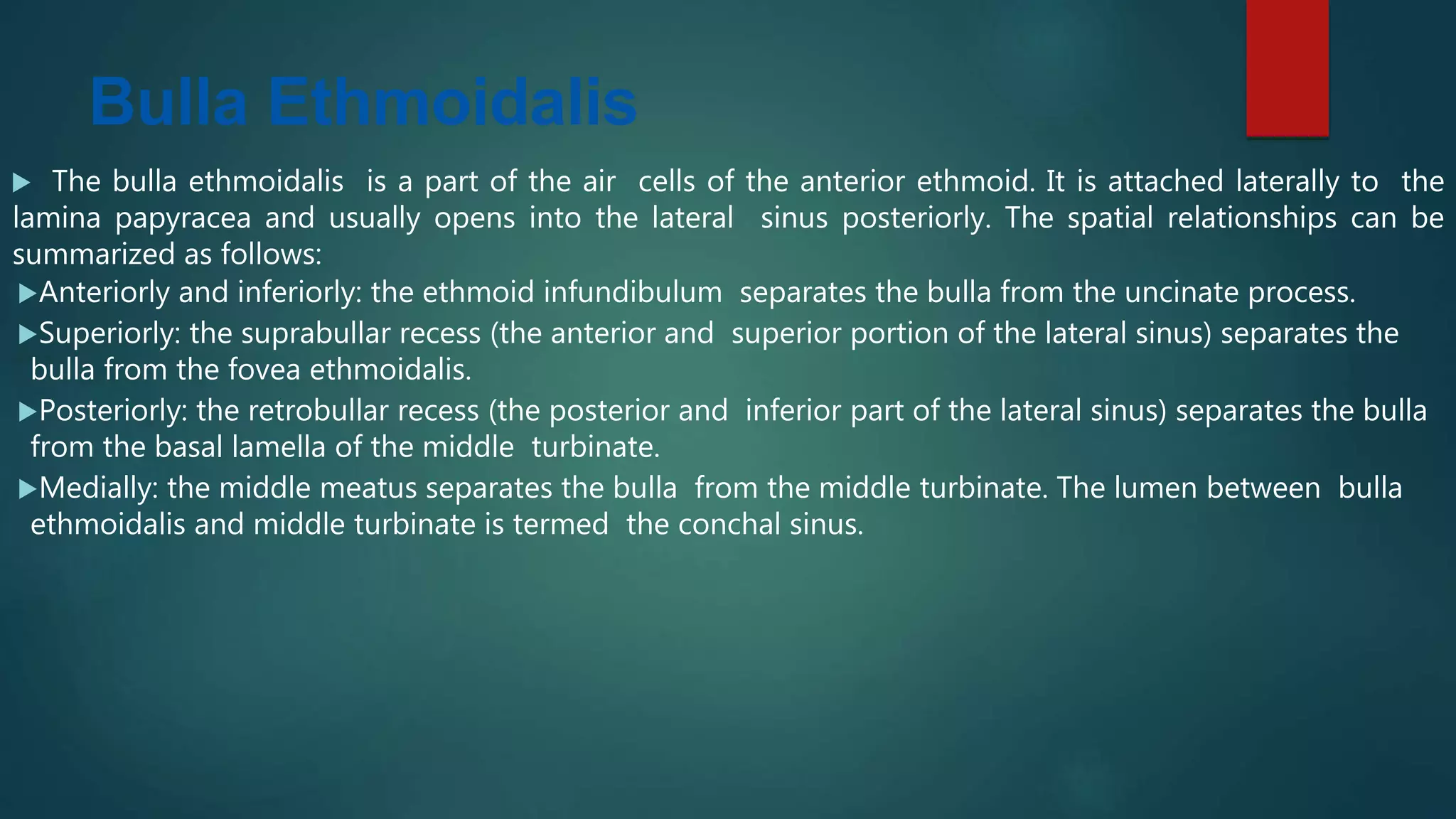 Endoscopic anatomy of paranasal sinuses | PPTX