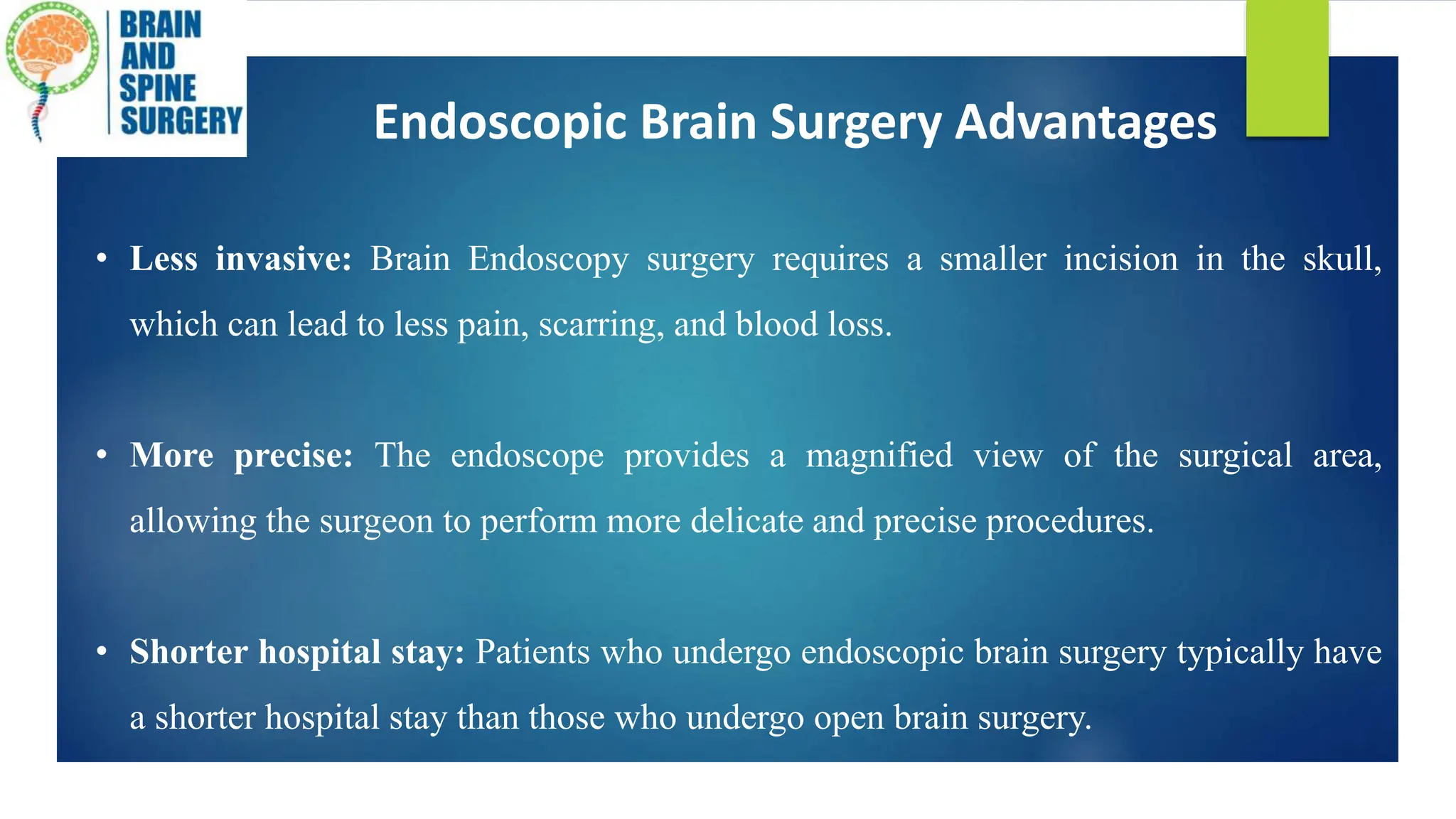 Endoscopic Brain Surgery - Brain and Spine Surgery.pptx