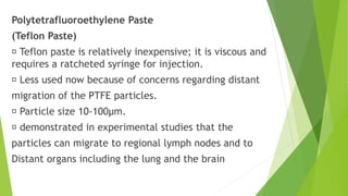 Endoscopic injection in VUR | PPT