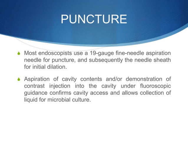 Endoscopic management of walled of pancreatic necrosis | PPTX ...