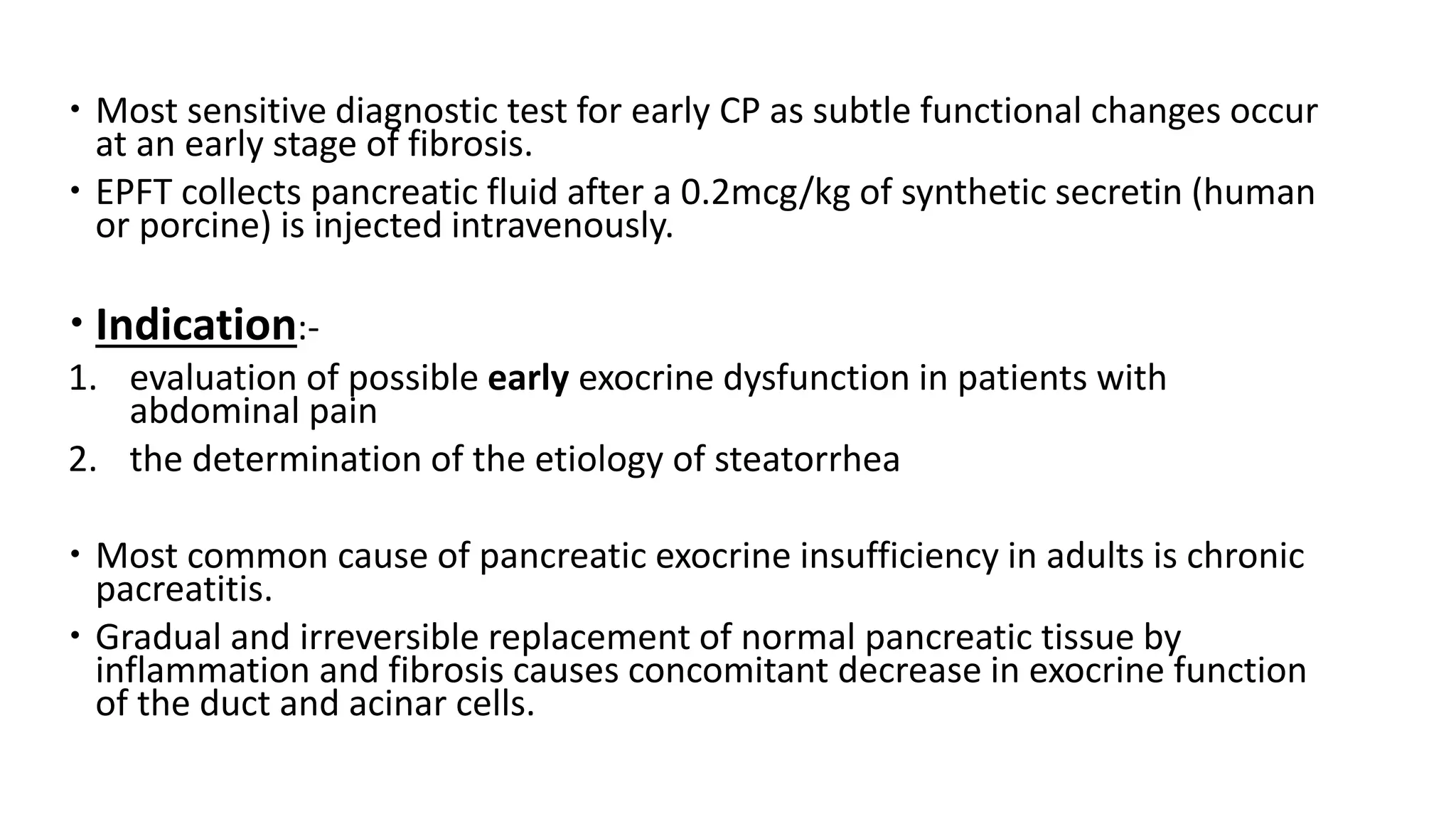 Endoscopic management in pancreatic diseases | PPTX