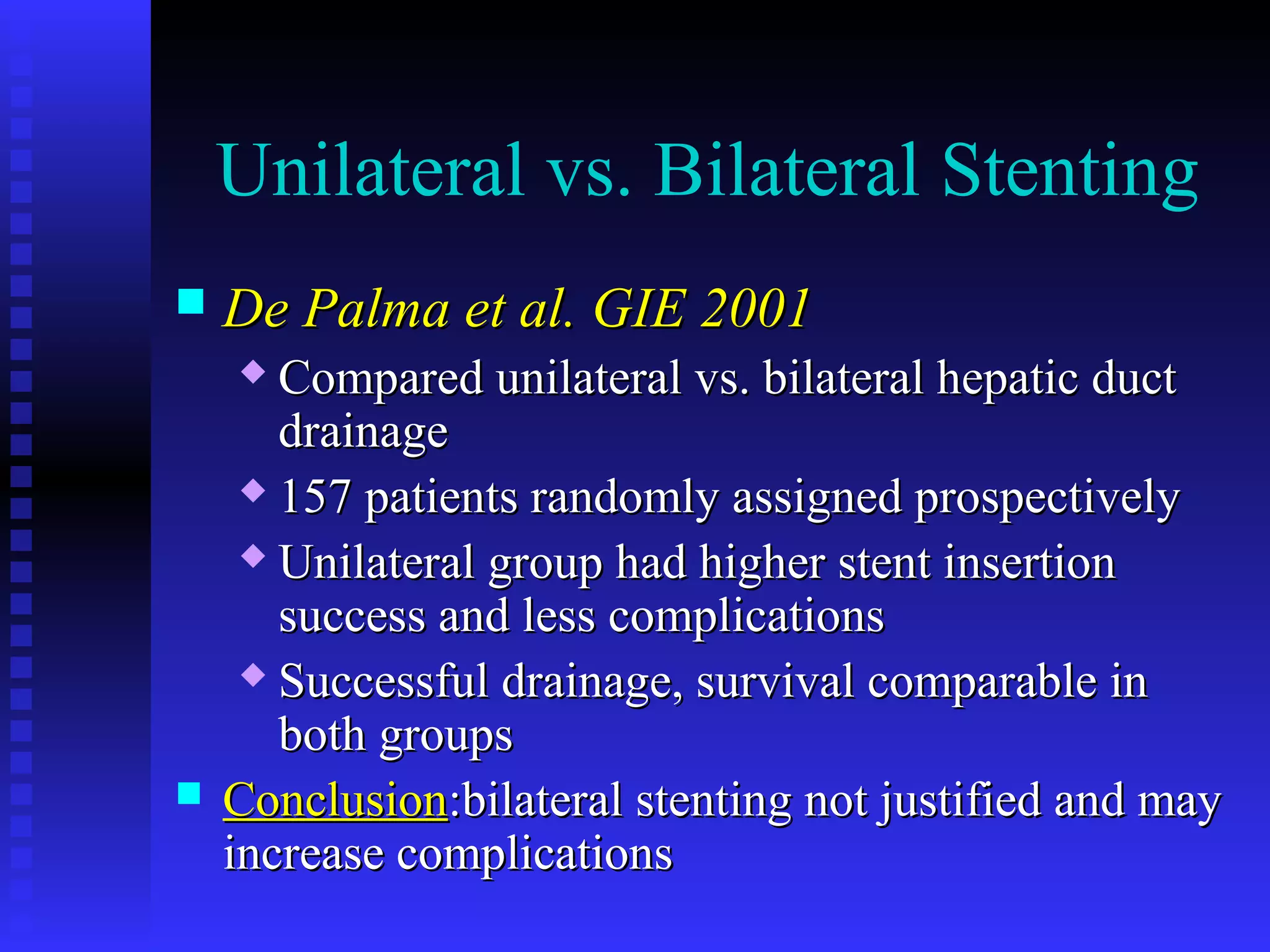 Endoscopic management of bile duct cancers | PPT