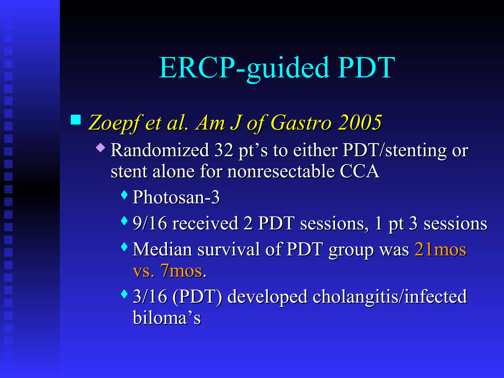 Endoscopic management of bile duct cancers | PPT